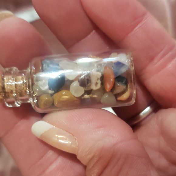 Other | Mixed Gemstones In Bottles | Poshmark